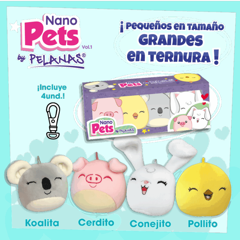 CAJA NANOPETS VOL.1 – Pelanas